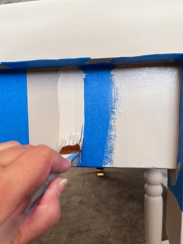 The Secret to Painting Perfect Lines With No Bleeding Paint